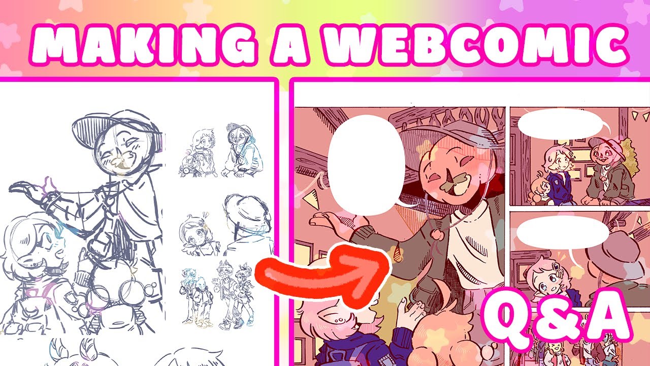 🌟 MAKING A WEBCOMIC | Q&A 🌟 - YouTube
