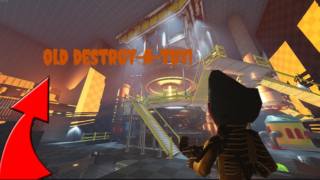 WE GOT TO PLAY ON THE UNFINISHED DESTROY A TOY MAP!!! - YouTube