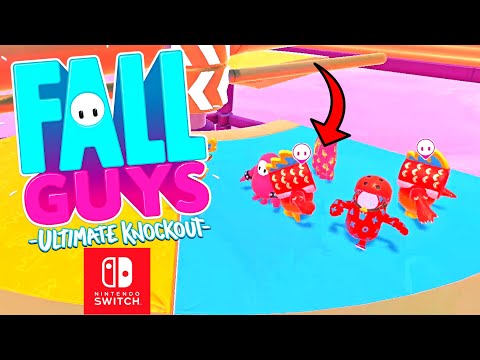Fall Guys Free 2 Play Nintendo Switch Online Squad Gameplay #14