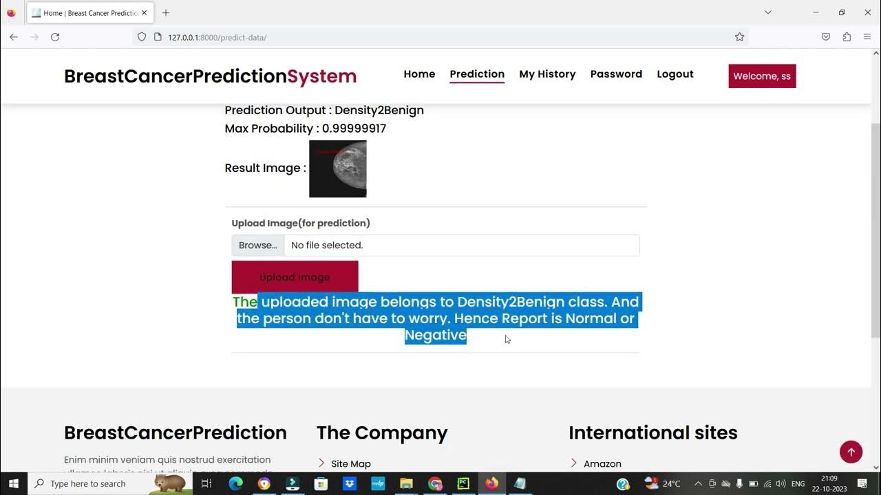 Breast Cancer Prediction System using Python | Django | Deep Learning | EfficientNet - YouTube