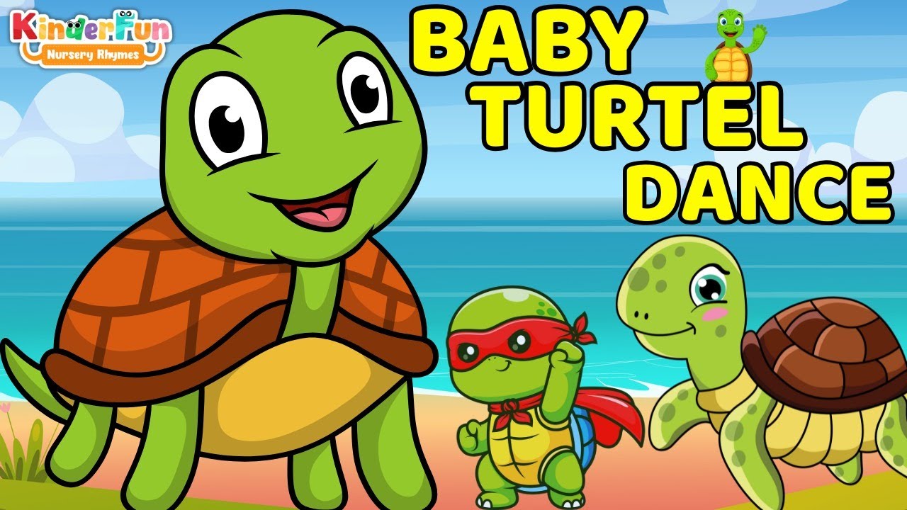 Baby Turtle Doo Doo Dance | Fun Turtle Song for Kids 🐢 Nursery Rhyme ...
