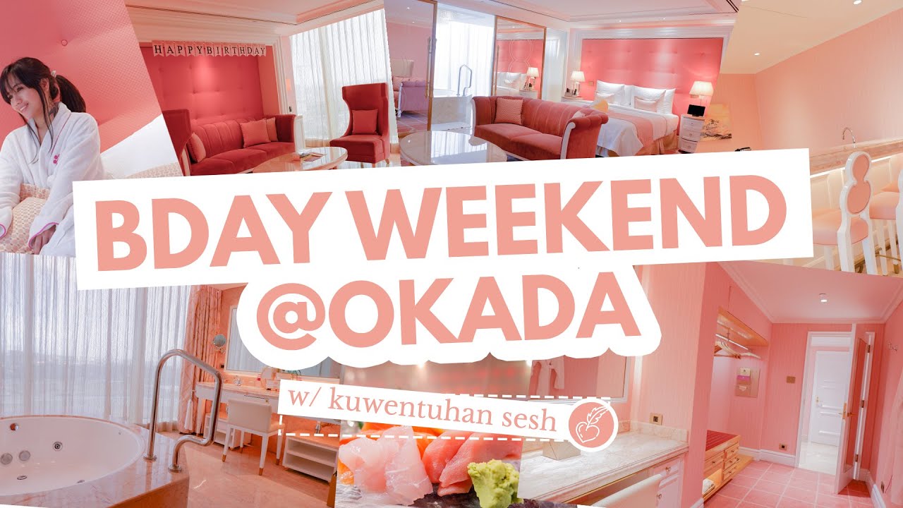 Peach Travels | Birthday Weekend Celebration at Okada's Pink Room ...