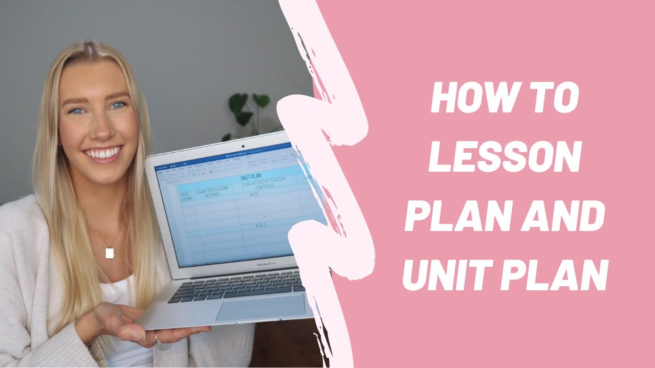 HOW TO WRITE LESSON PLANS AND UNIT PLANS | HIGH SCHOOL TEACHER SPECIFIC ...