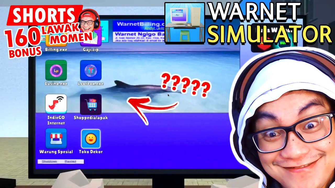 NOSTALGIA! BILLING LUMBA LUMBA LEGEND..🤣 WARNET SIMULATOR | BONUS LAWAK ...