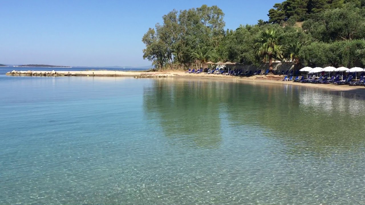 Private Beach in Plataria Resort, Epirus, Greece. - YouTube