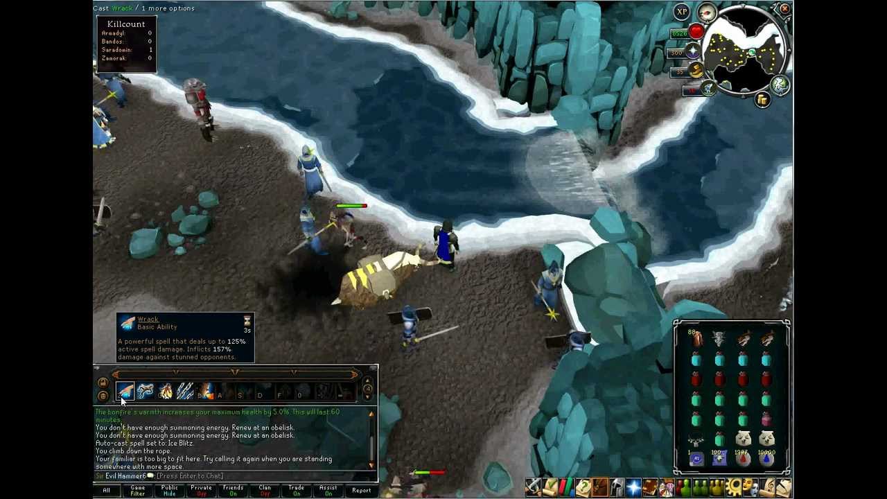 Eoc God Wars Dungeon Solo Bosses Setup/Action Bar Guide - YouTube