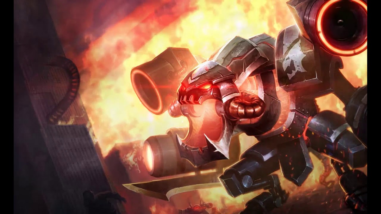 [英雄聯盟中文配音] League of Legends Battlecast Cho'Gath [Chinese Voice] - YouTube