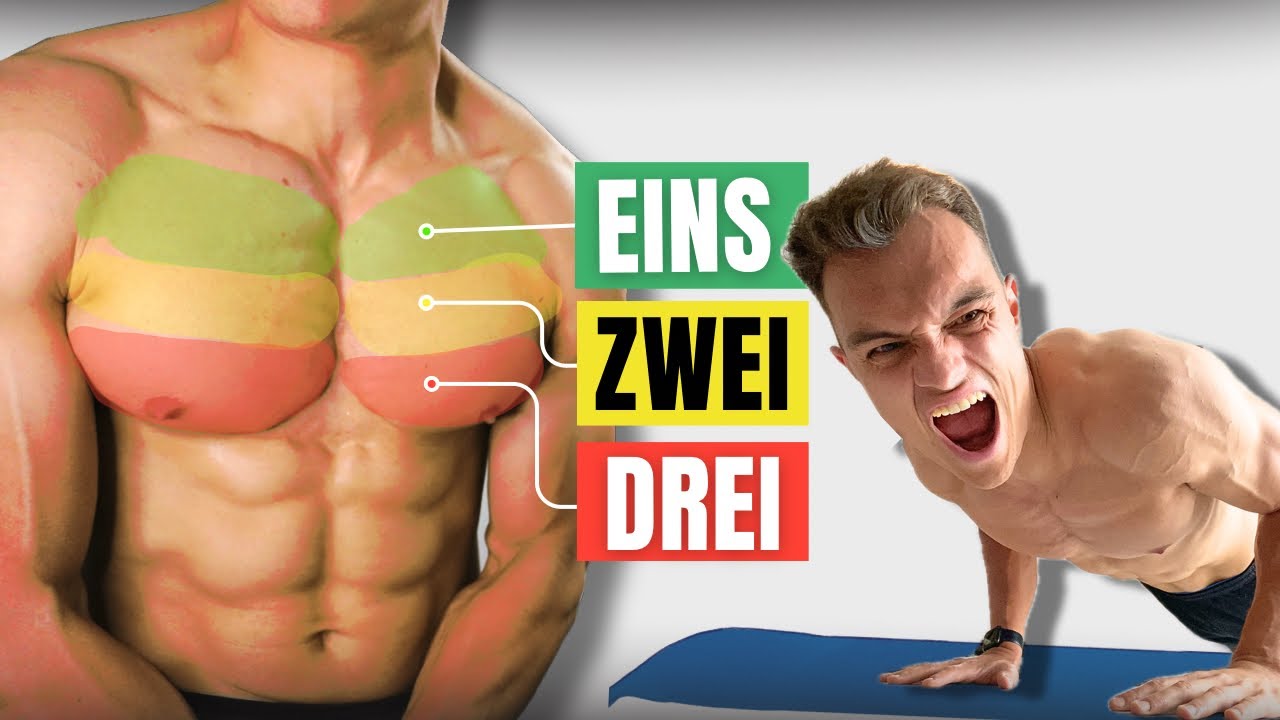 6 Minuten Brust Workout für Zuhause | ohne Geräte | extrem effektiv ...