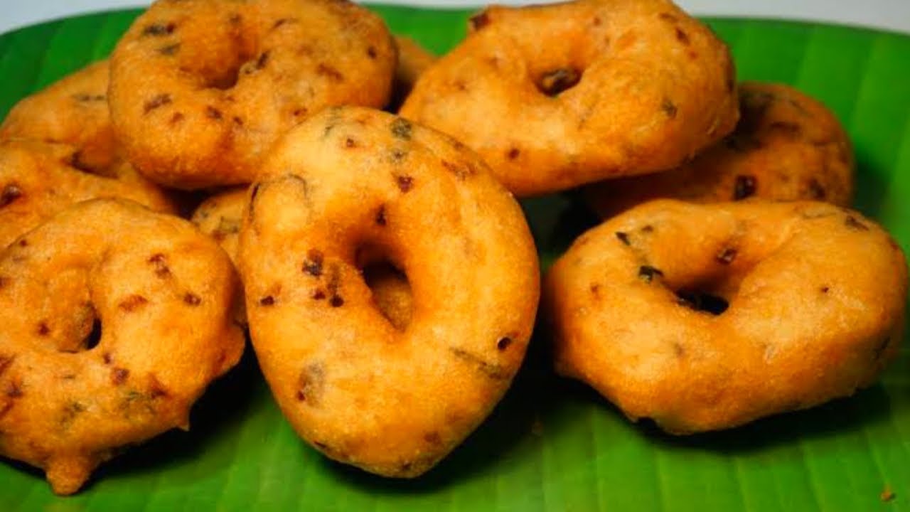Medu Vada Recipe in Tamil | Without oil Ulundu Vada Recipe in Tamil ...