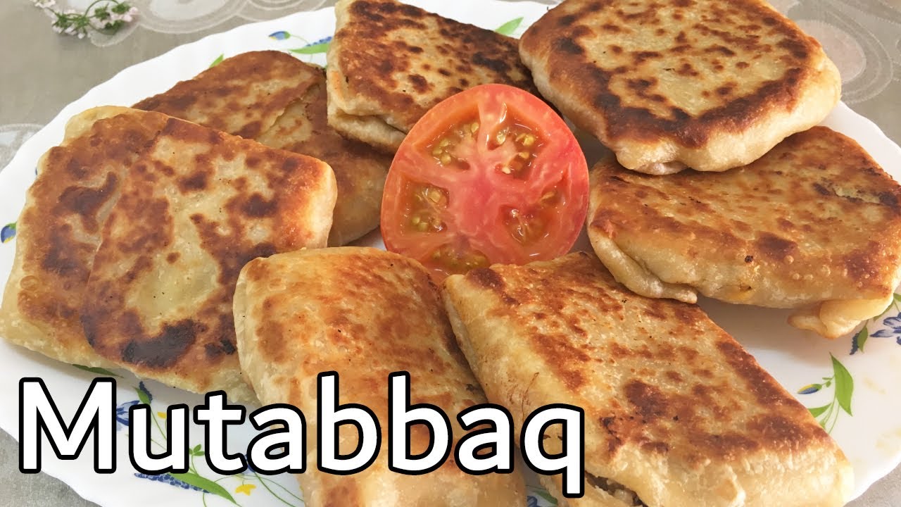 Mutabbaq Recipe | Famous Arabian Street Food - YouTube