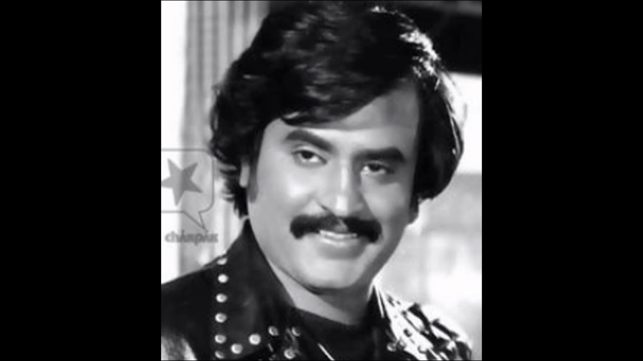 Thalapathi Rajini Stills Black And White