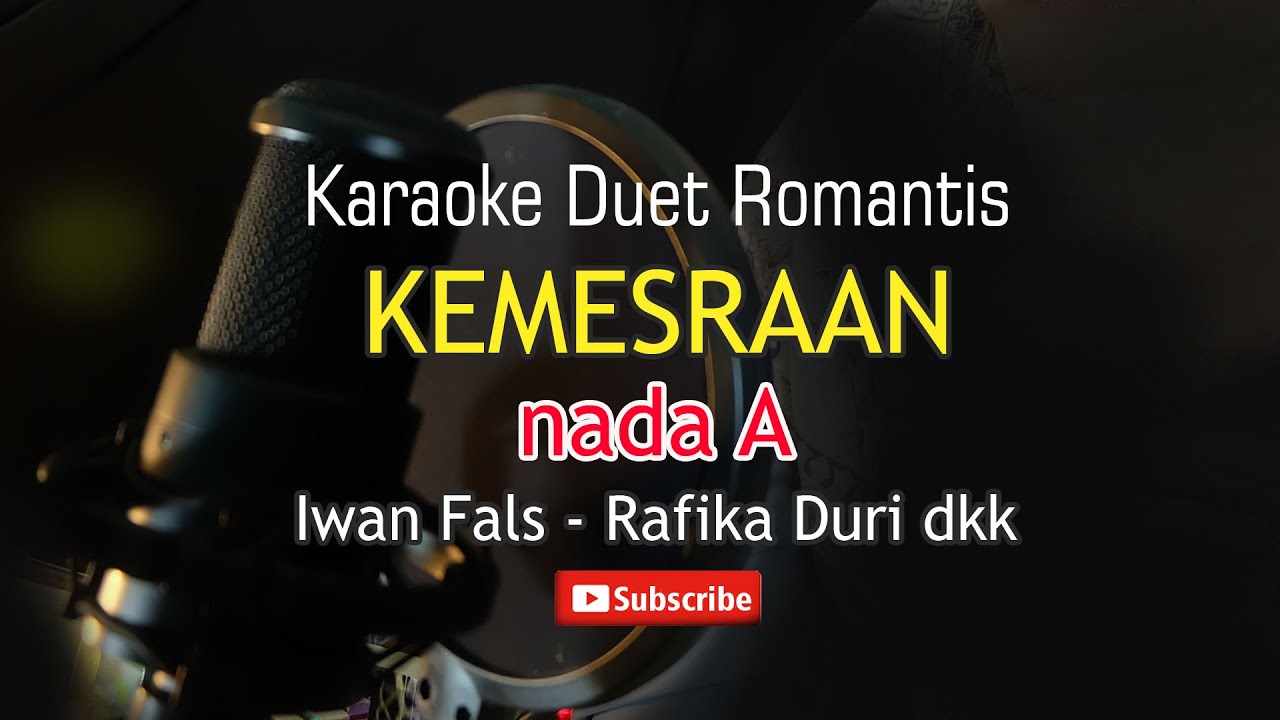 Kemesraan - Karaoke Duet Romantis - Nada A - YouTube