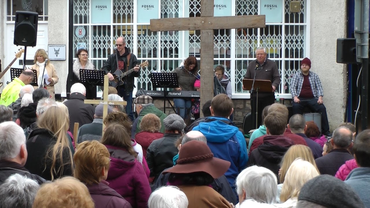 Churches Together in Congleton celebrate Good Friday - YouTube