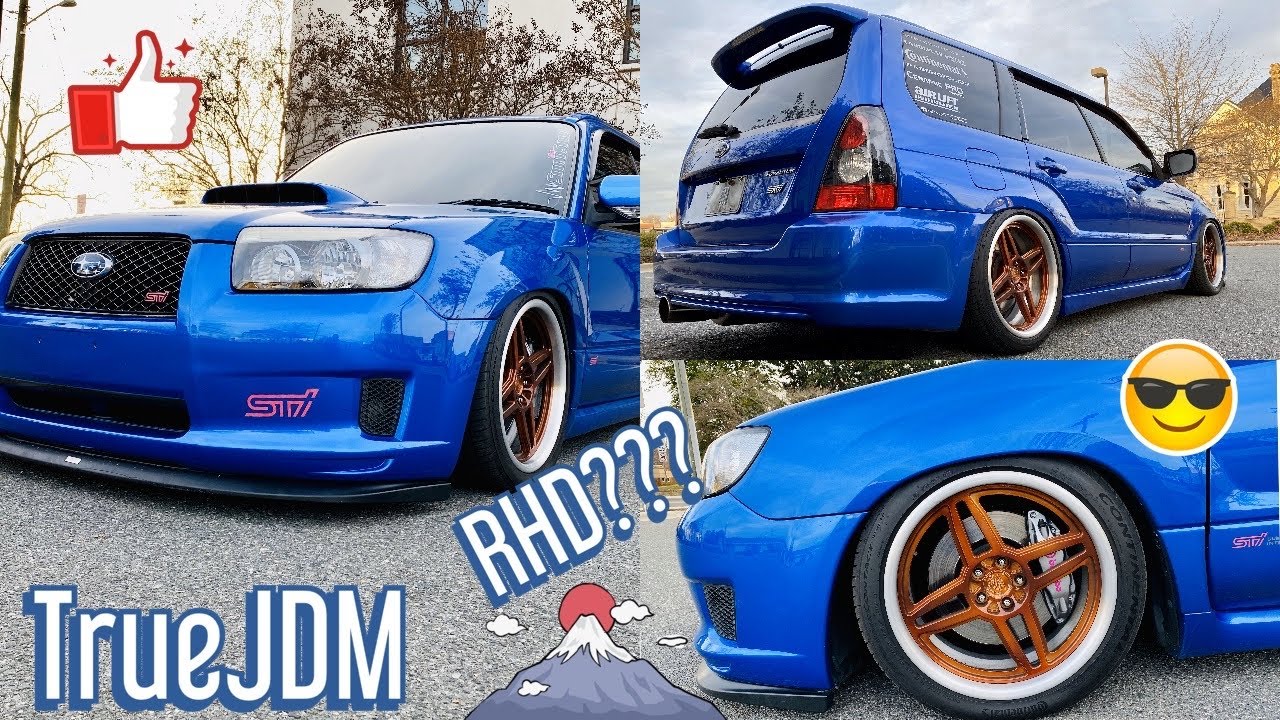 RHD Subaru Forester STI, experience a true legend - YouTube