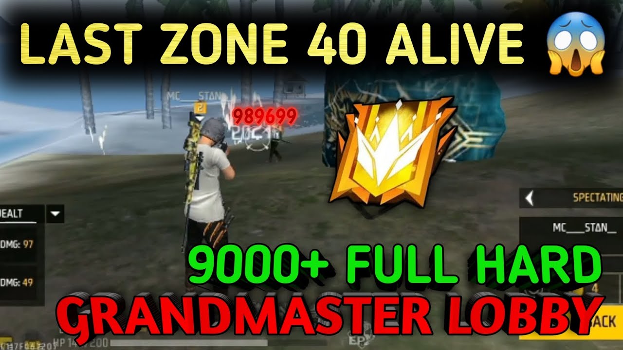 All Grandmaster Region Player Hard Lobby 🔥 | Grandmaster Pushing ...