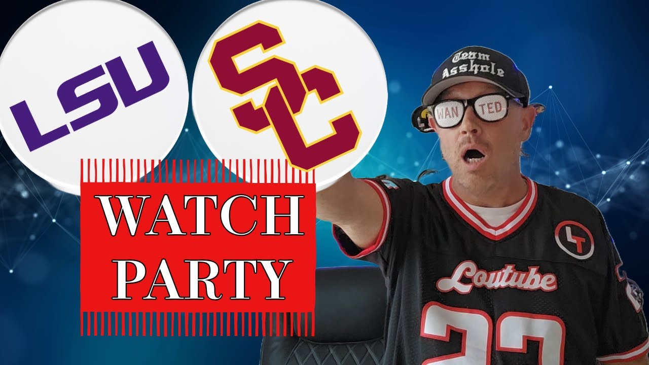 *LIVE* LSU TIGERS VS SOUTHERN CAL TROJANS LIVE STREAM WATCH PARTY - YouTube