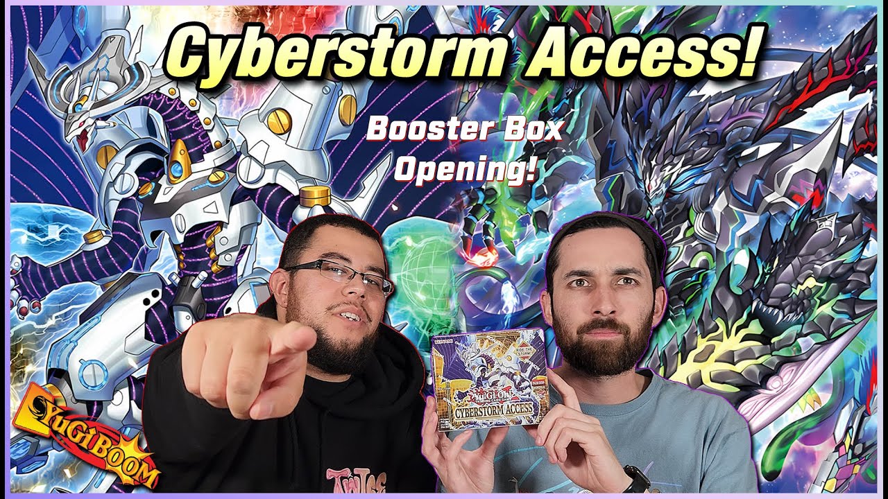 NEW Yu-Gi-Oh! CYBERSTORM ACCESS Booster Box Opening! | YuGiBOOM - YouTube