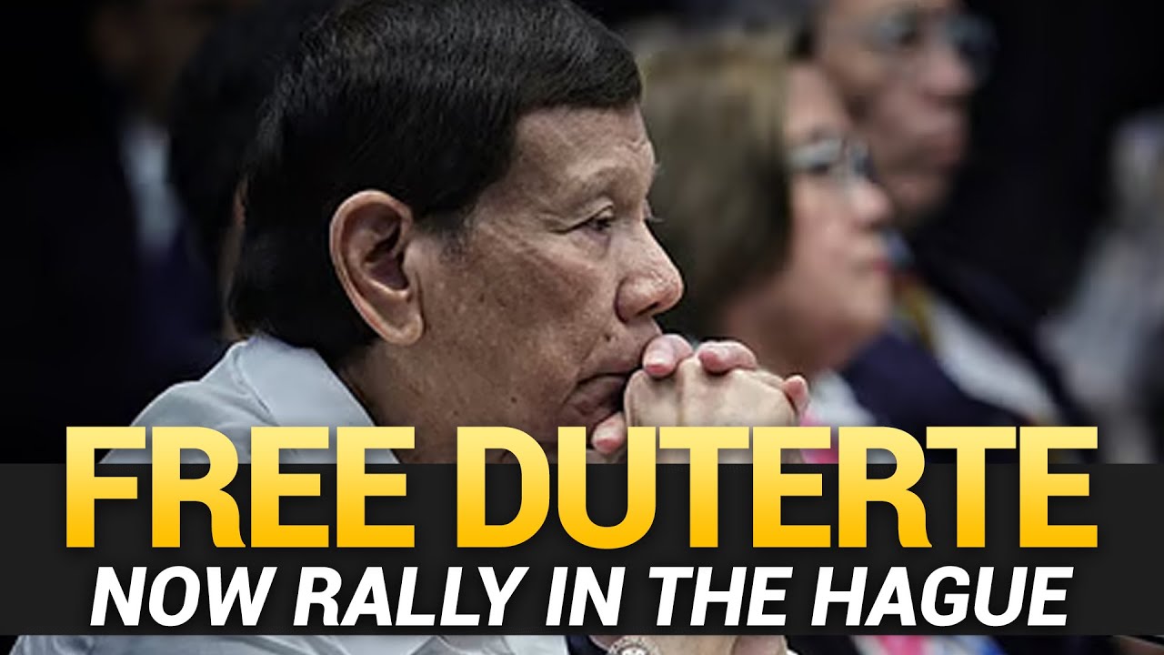 LIVE: FREE DUTERTE NOW RALLY IN THE HAGUE | SEPTEMBER 23, 2025 - YouTube