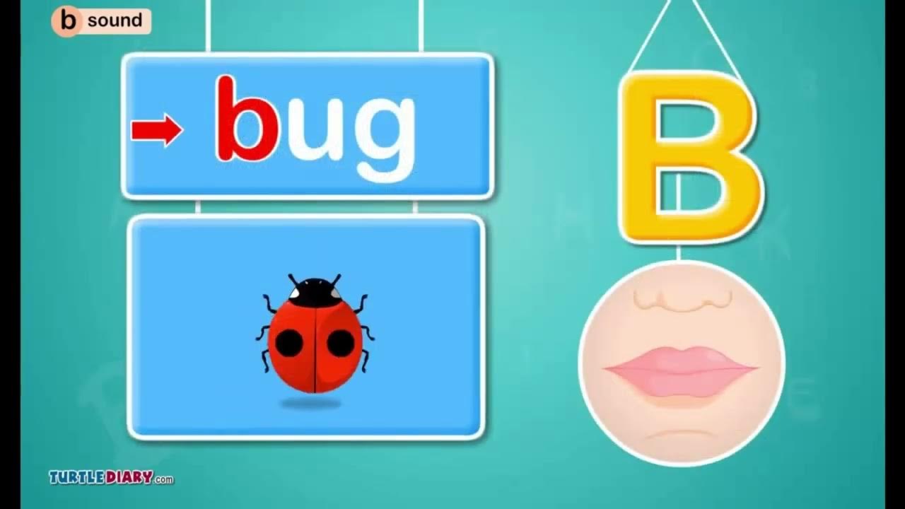 Consonant /b/ Sound - Fast Phonics I Learn to Read with TurtleDiary.com ...