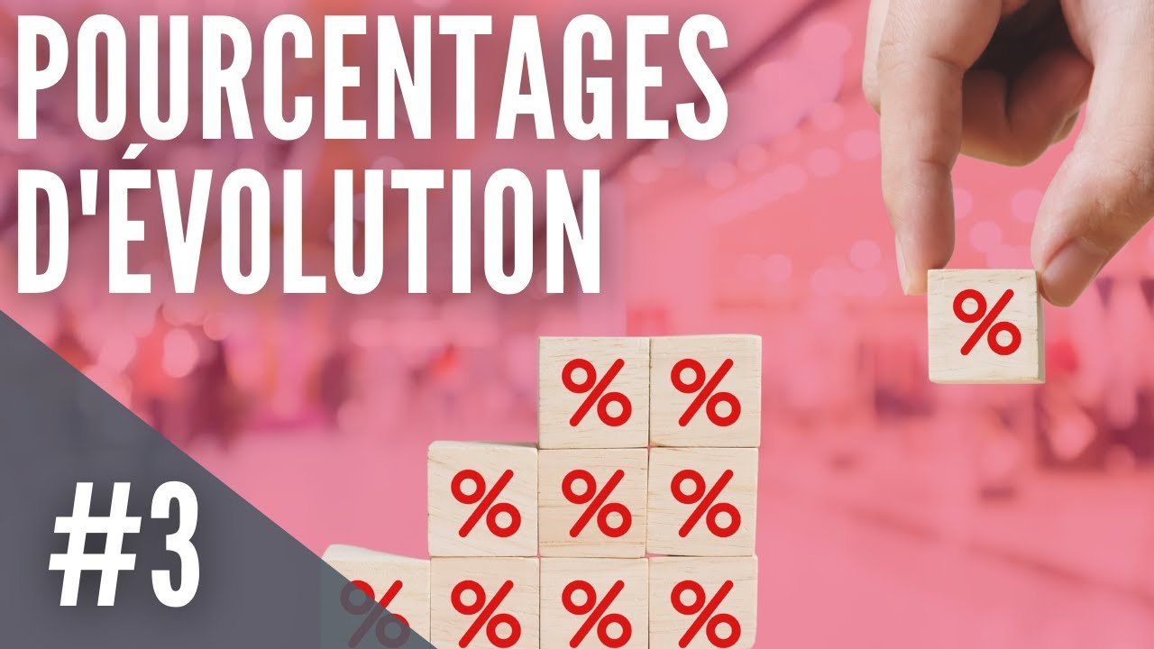 📈 Évolutions successives et réciproques - Pourcentages d'évolution ...
