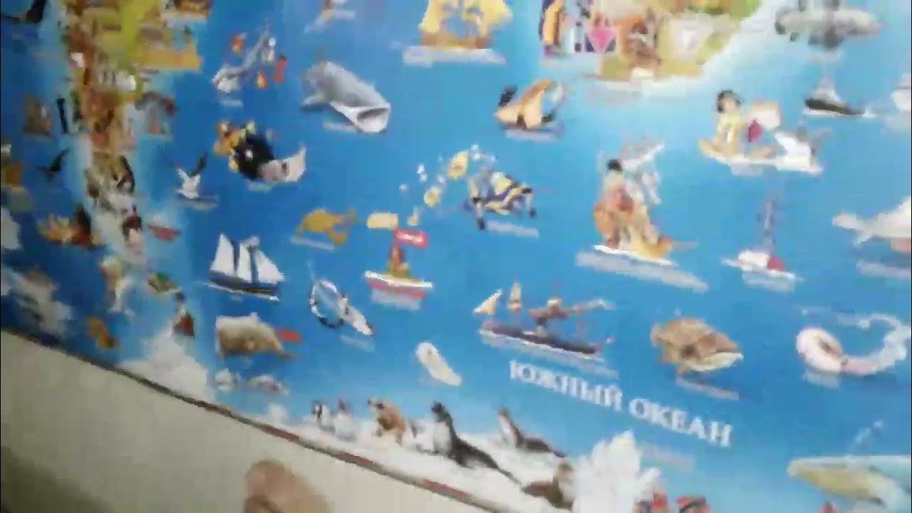 показываю дедушке наклейки - YouTube