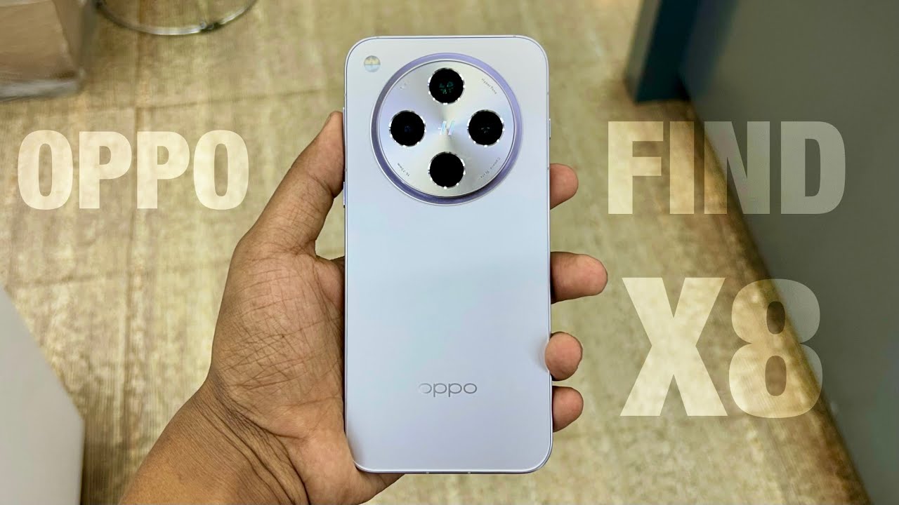 Oppo Find X8 Star Grey Colour Unboxing - Amazing Camera !! - YouTube