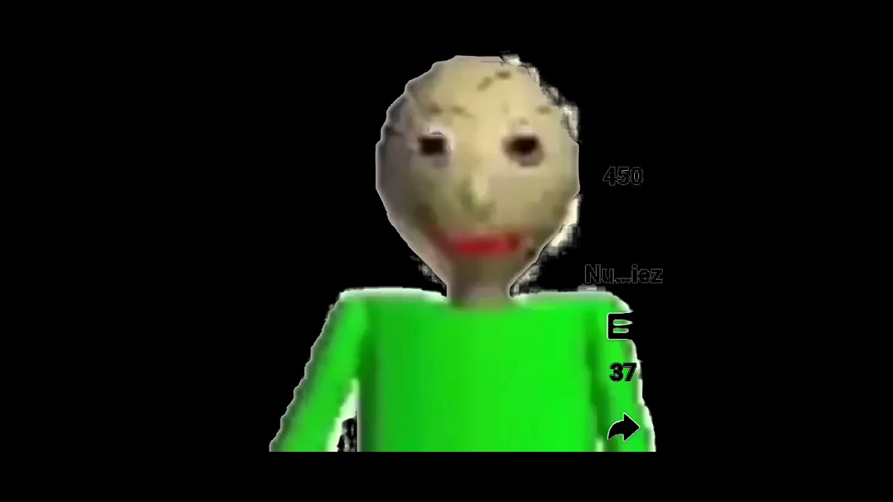 Baldi breaks window! - YouTube