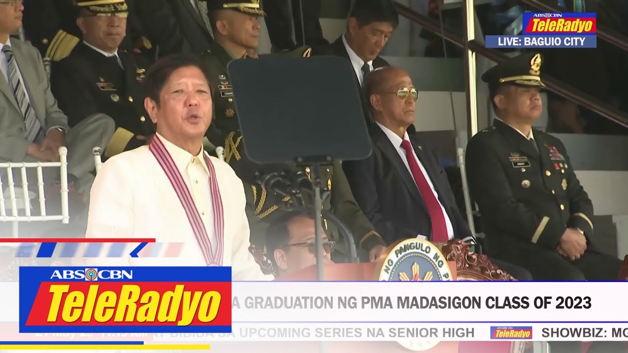 LIVE: Pang. Marcos Jr. panauhin sa graduation ng PMA Madasigon Class of ...