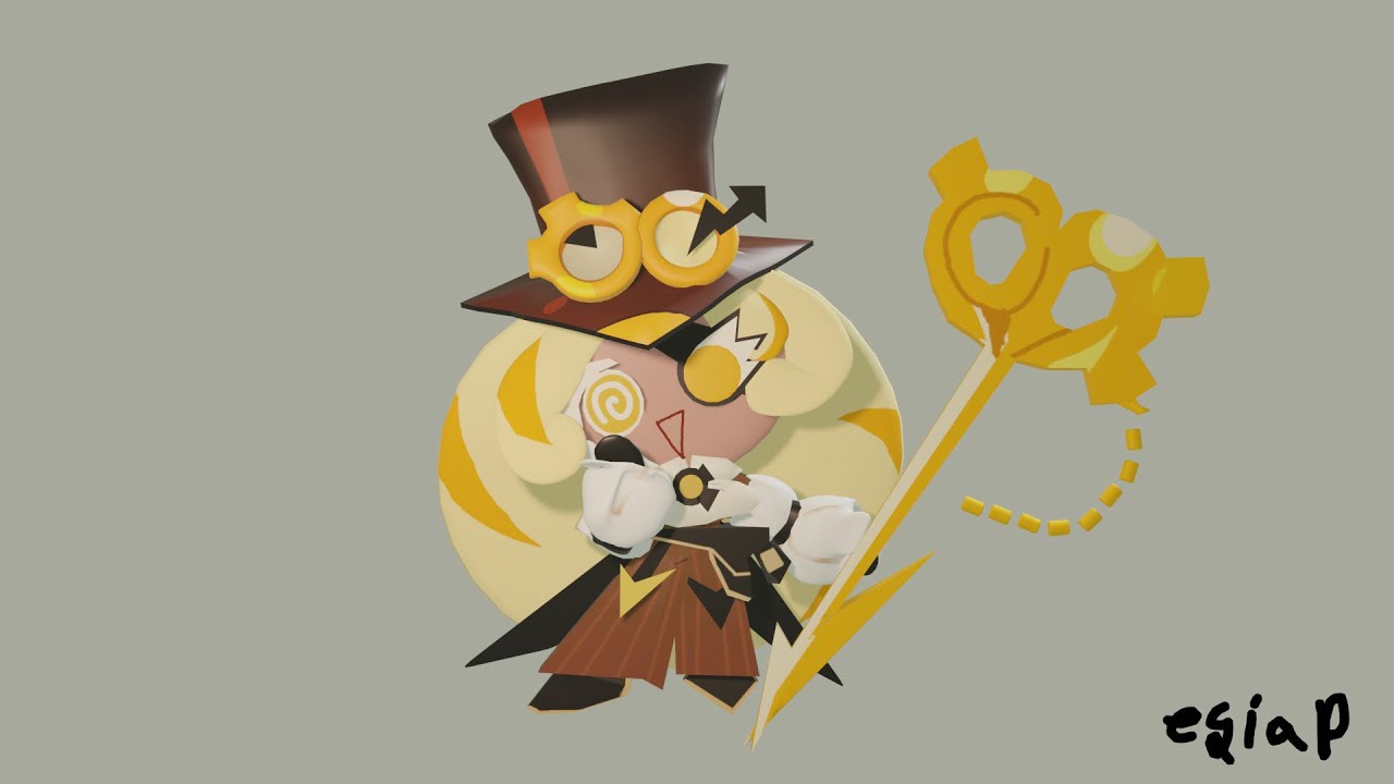 cookierun Timekeeper cookie very short!! 쿠키런 시간지기 쿠키!! - YouTube