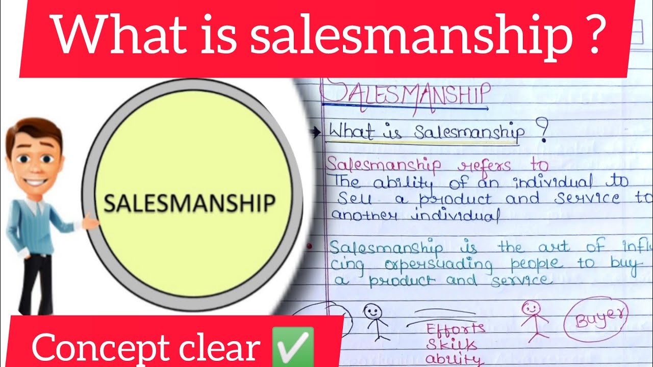 What is salesmanship || salesmanship kya h ( easiest way to learn 😊) # ...