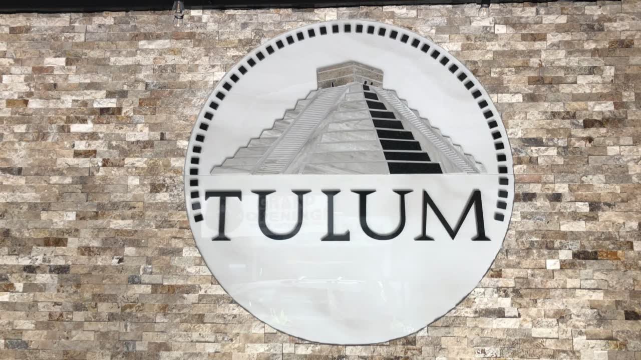 WATCH NOW: A peek inside the new Tulum Bar & Grill downtown - YouTube