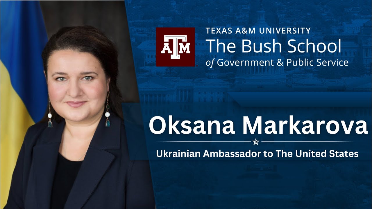 Ukrainian Ambassador Oksana Markarova - YouTube