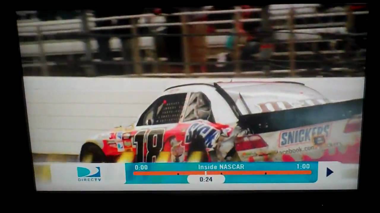 Kyle Busch angry after accident at Martinsville - YouTube