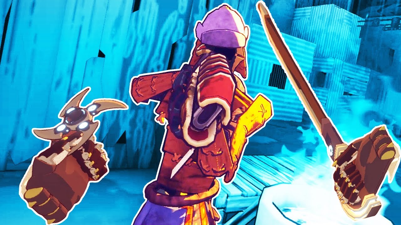 SLICING and DICING ROBOT NINJAS in SHADOW UPRISING VR! - YouTube