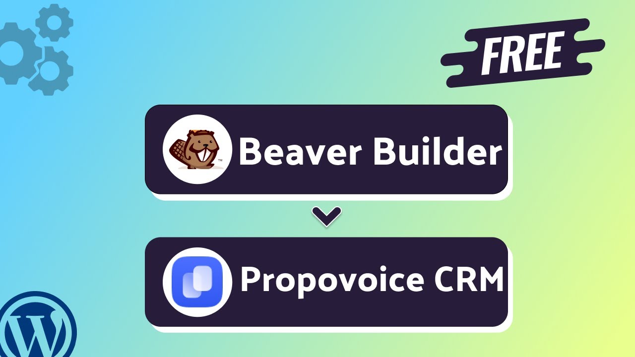 Integrating Beaver Builder Form With Propovoice Crm Step By Step Tutorial Bit Integrations