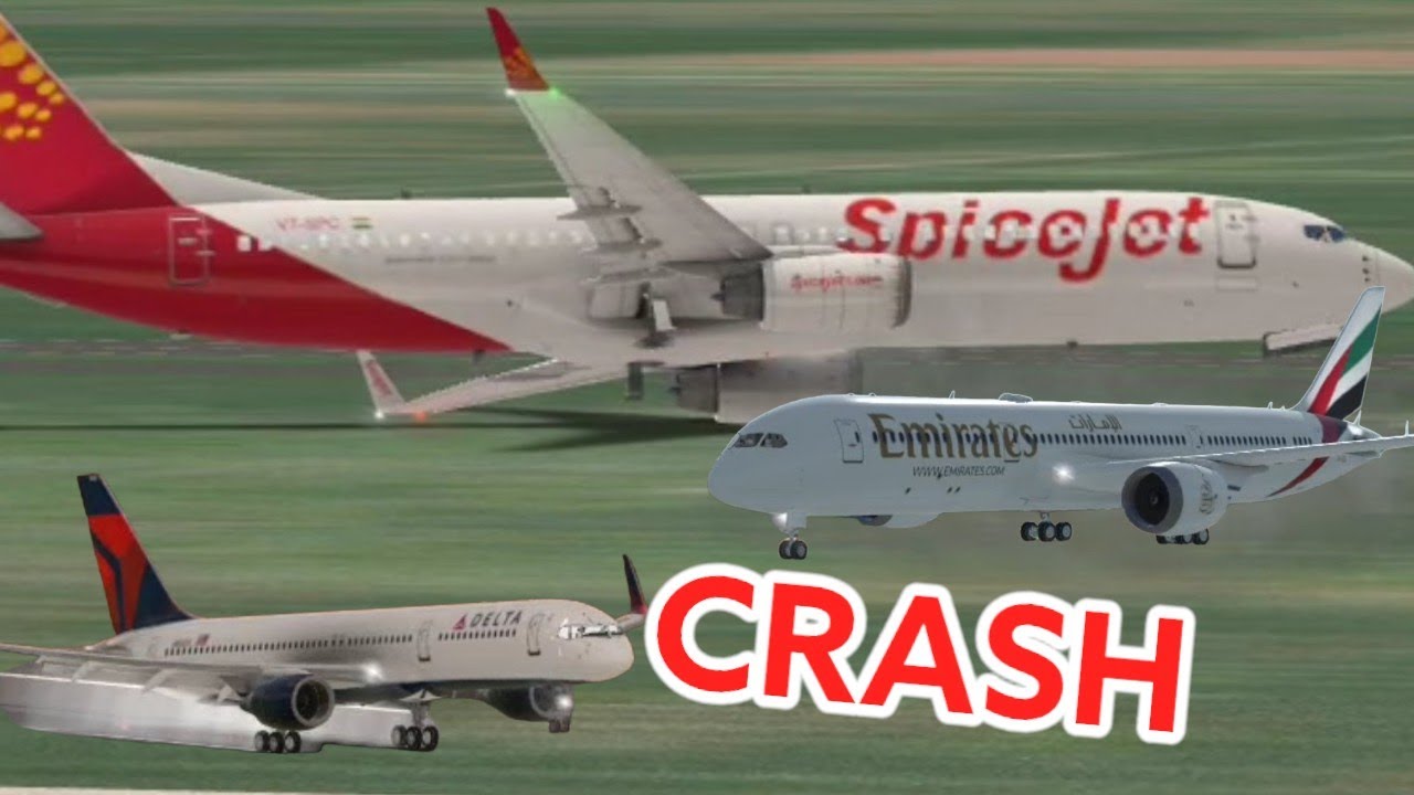 PLANE AVIATION AND CRASH AS LANDING [RFS] Ultra HD Display #landing # ...