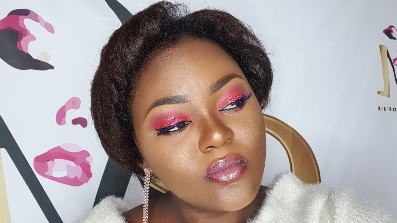 #beauty #angola #congosa #makeuptutorial Red Eye Tutorial & My Natural ...