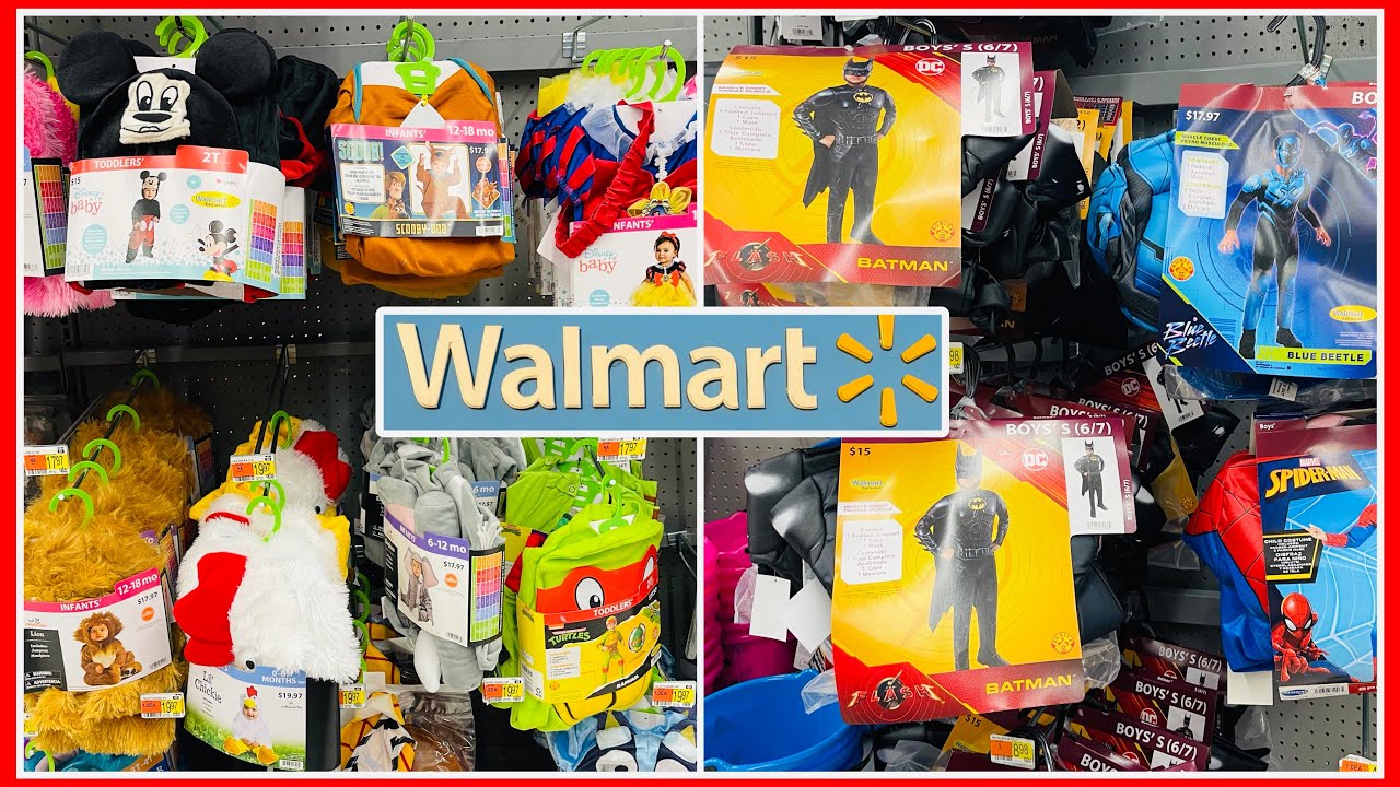 WALMART 💀🎃☠️ HALLOWEEN COSTUMES 2023 ADULT AND KIDS - YouTube