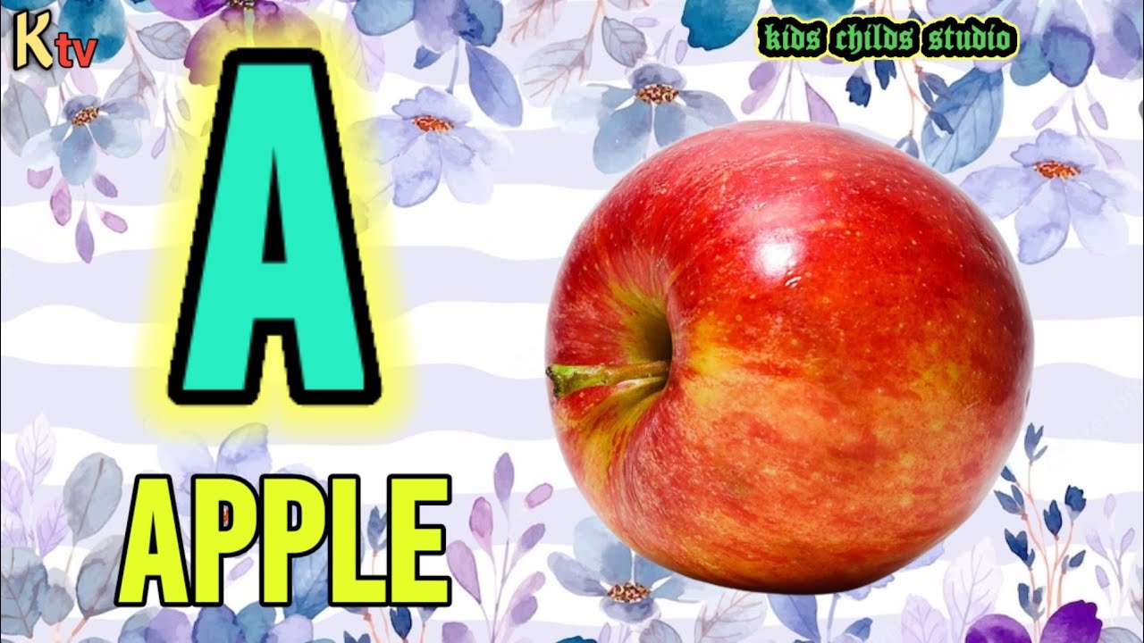 Learning alphabet song - 3D animination alphabet ABC small and capital ...