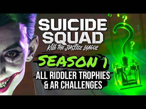 Suicide Squad: Kill the Justice League - Season 1 Ep. 1 - All Riddler Trophies & Challenges Guide