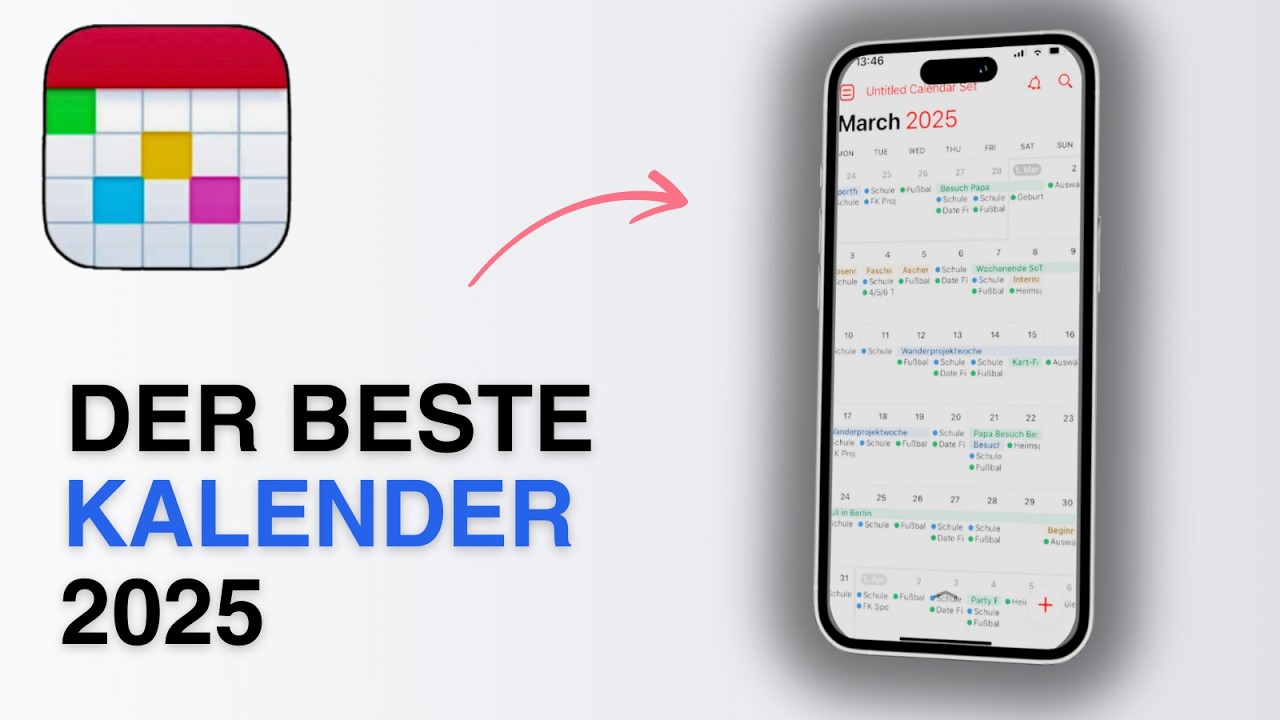 Beste Kalender-App für Apple 2025 (Tutorial Fantastical) - YouTube