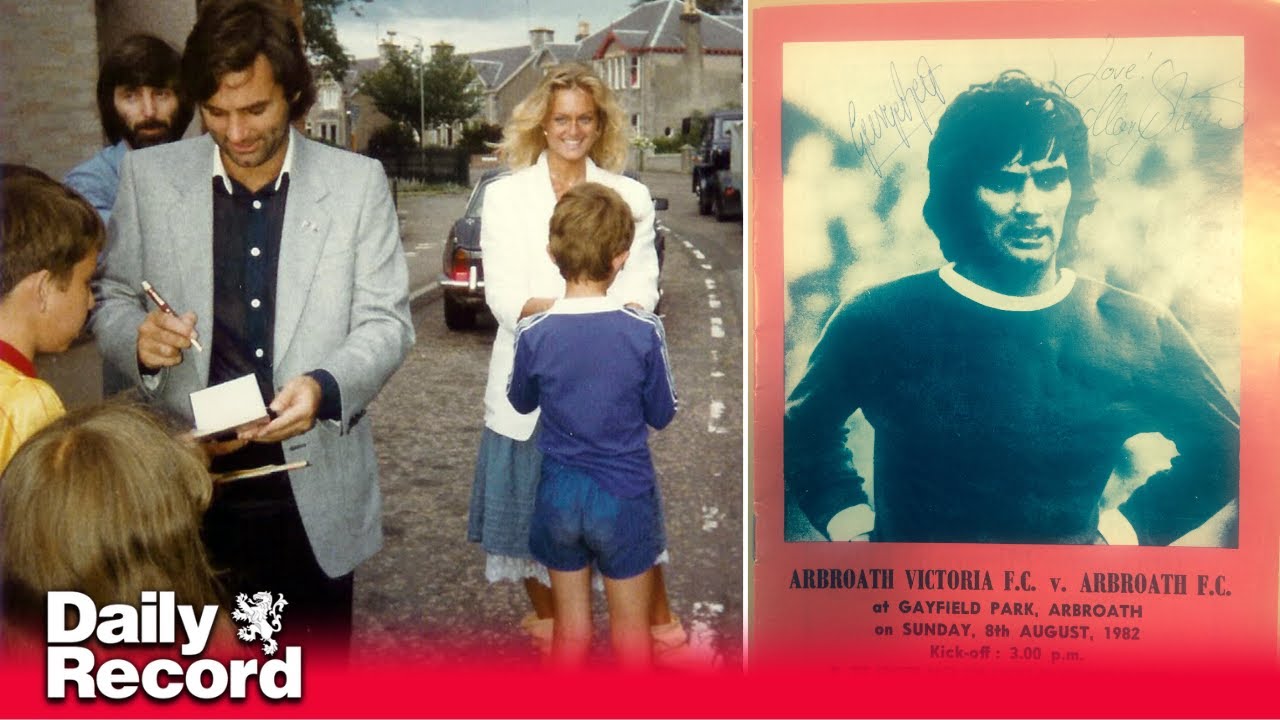 The time George Best brought Miss World girlfriend to Arbroath social ...