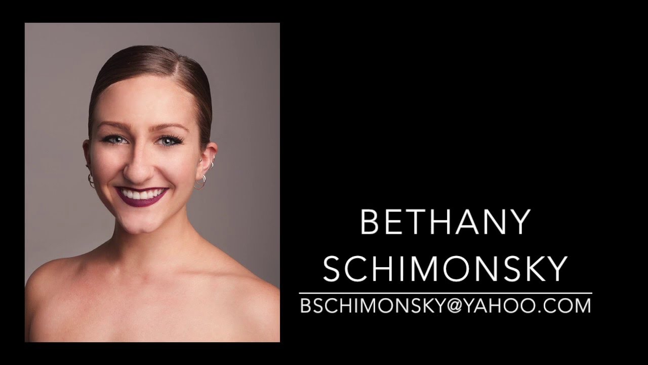 Bethany Schimonsky Dance Reel - YouTube