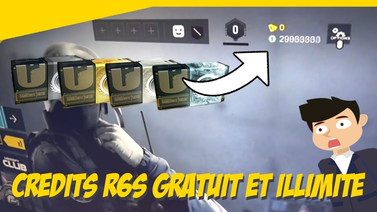 CRÉDITS R6S GRATUIT ET ILLIMITÉ = DANGER ! RAINBOW SIX SIEGE - YouTube