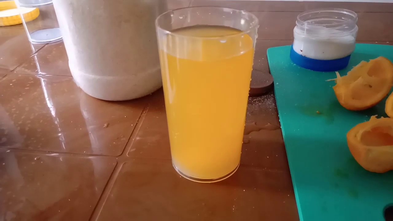 Delicious Chilled Orange Juice Recipe - YouTube