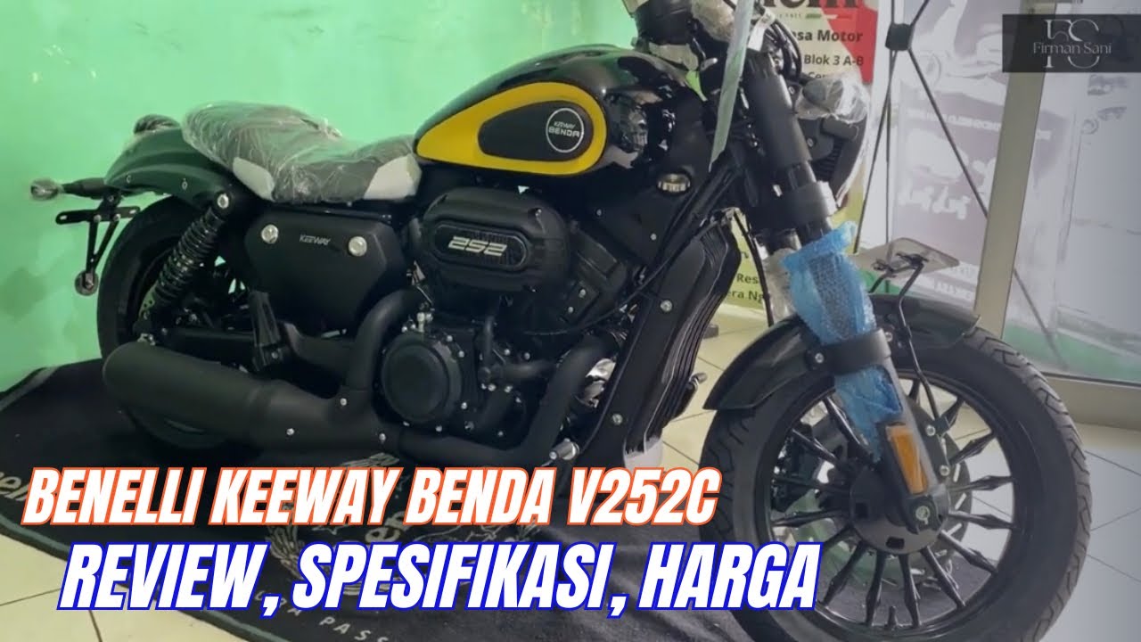 Review Benelli Keeway Benda V252C spesifikasi dan harga - YouTube