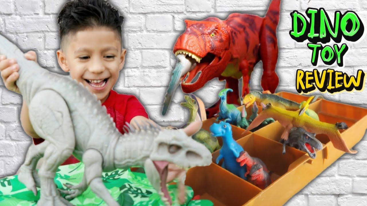 Dinosaur Toy Review – Ethan’s Random Dinos Unboxed! / Playing With ...