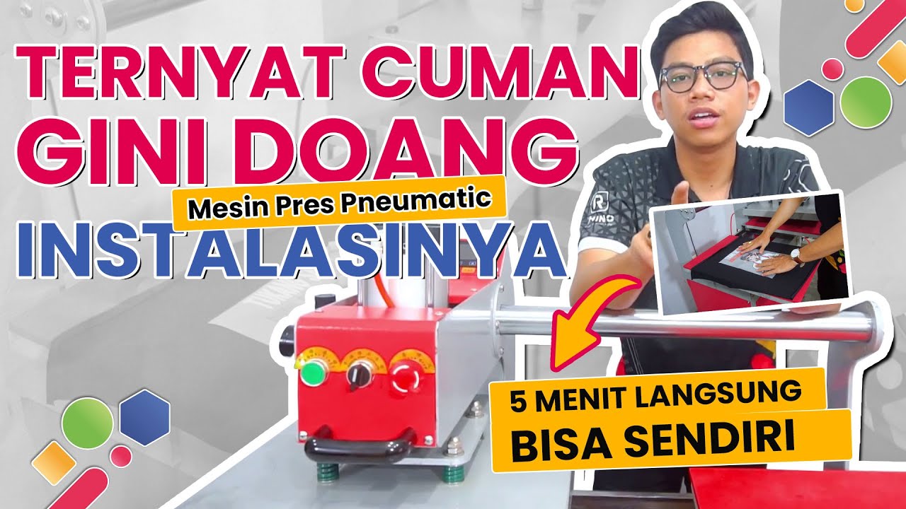 CARA MERAKIT DENGAN CEPAT DAN MUDAH MESIN PRESS RHINOTEC RTC-03 - YouTube