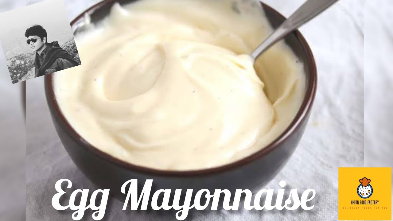 Egg Mayo HOME MADE EGG MAYONNAISE | AMITH HAMED | LOCKDOWN SPECIAL ...