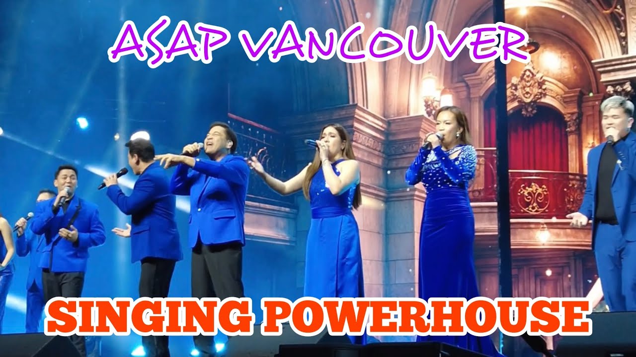 ASAP VANCOUVER SINGING POWERHOUSE #asapvancouver #asap30 #singer # ...